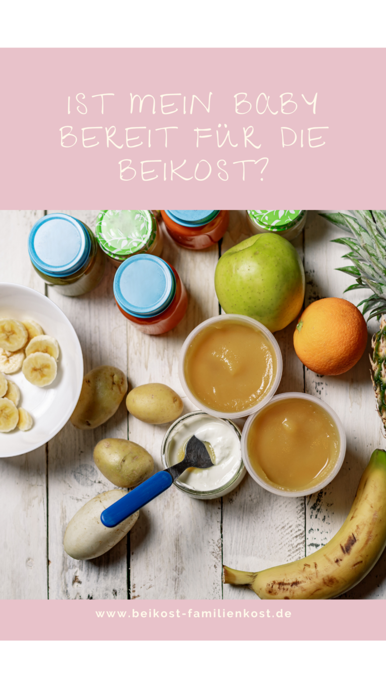 Ist mein Baby bereit für die Beikost? - Beikost Familienkost